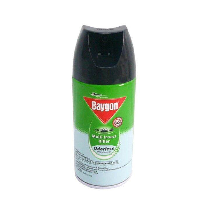 BAYGON MULTI-INSECT KILLER ODORLESS 300ML | Lazada PH