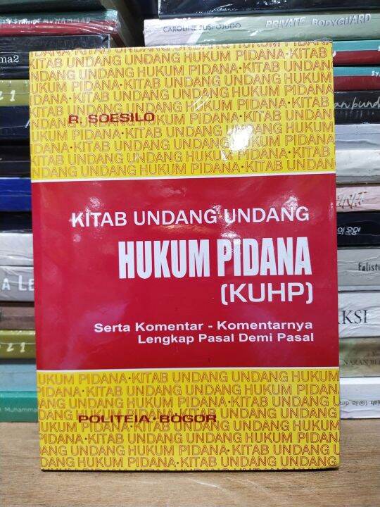 Buku KUHP R. SOESILO | Lazada Indonesia