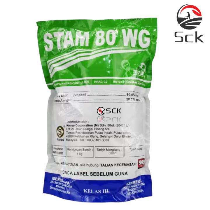Stam 80WG 1kg/Propanil 80%/Racun Rumput Padi | Lazada