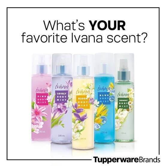 Tupperware Brands IVANA Body Mist 250mL | Lazada PH