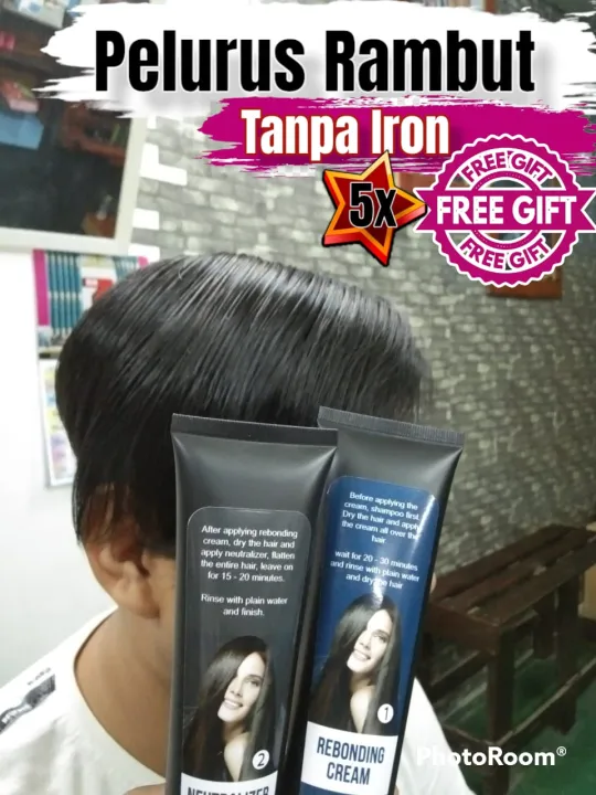 Pelurus Rambut, Ubat Lurus Rambut , Hair Rebonding Cream | Lazada