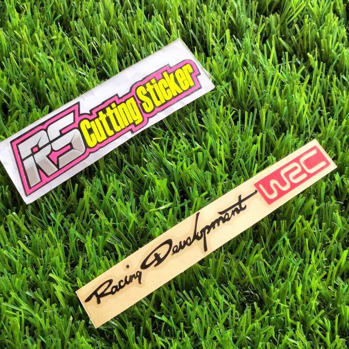 sticker racing depolopment wrc sticker cutting | Lazada Indonesia
