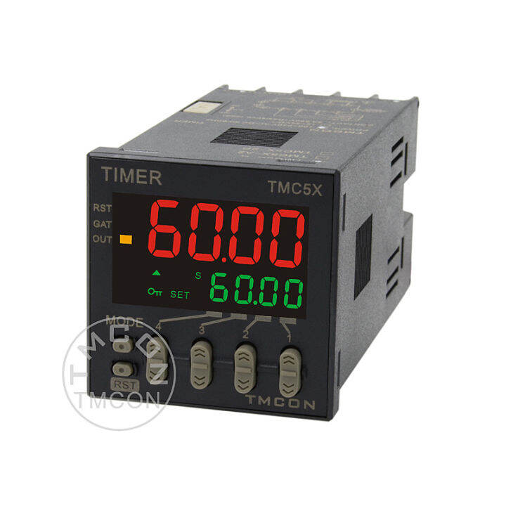 Tmcon TMC5X-2P Digital Display Double Cycle Time Relay Double Setting ... Tmcon TMC5X-2P Digital Display Double Cycle Time Relay Double Setting ...