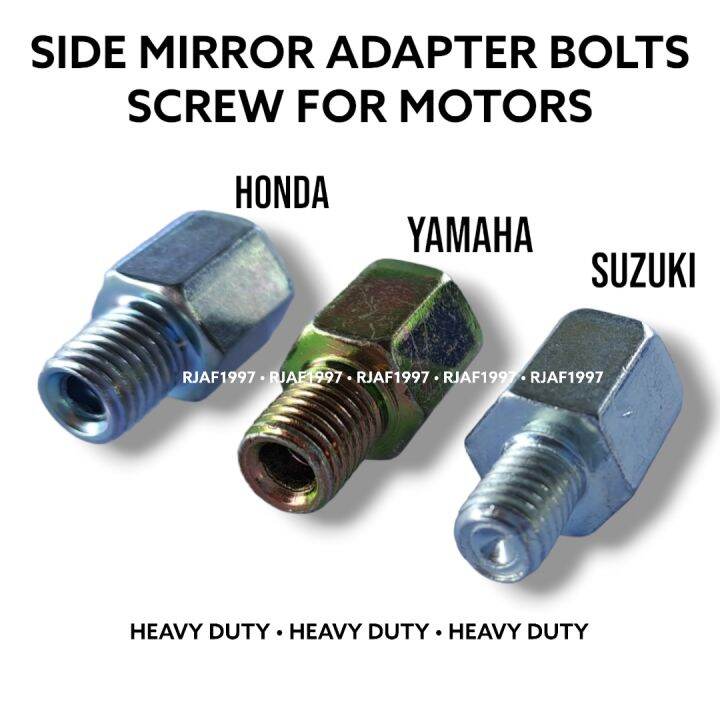SIDE MIRROR ADAPTER BOLTS SCREW FOR MOTORS | Lazada PH
