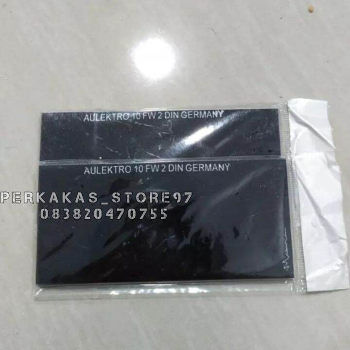 AULEKTRO 10 FW 2 DIN GERMANY 10 pcs Welding glass black color kaca kedok las | Lazada Indonesia