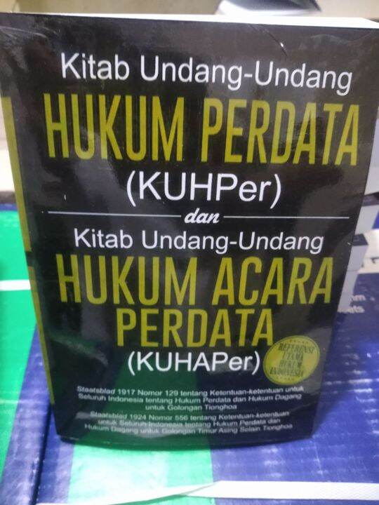 buku Kitab Undang-Undang hukum perdata KUHPer & Kitab Undang-Undang ... buku Kitab Undang-Undang hukum perdata KUHPer & Kitab Undang-Undang ...