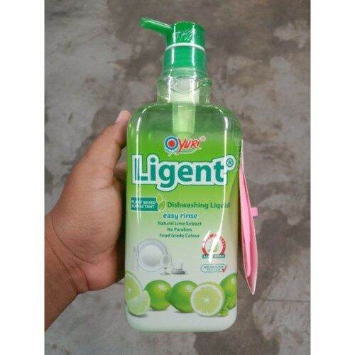 Yuri Ligent Cairan Pencuci Piring Lime 1000Ml | Lazada Indonesia