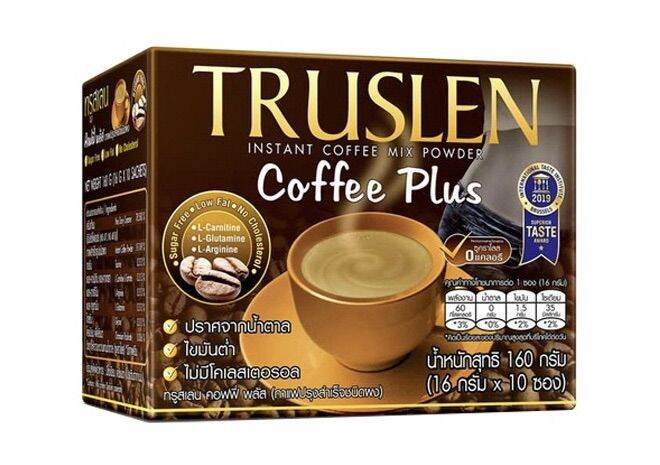Truslen Coffee กาแฟ ทรูสเลน คอฟฟี่ กาแฟทรูสเลน Plus กล่องเล็ก , กล่อง ...