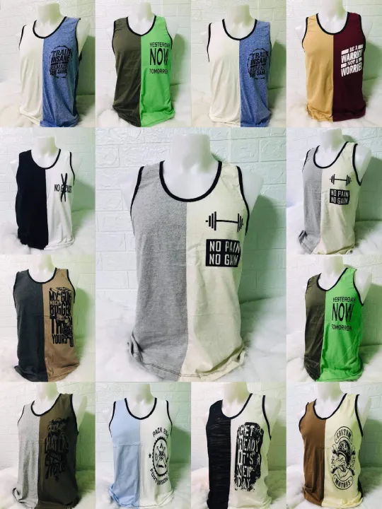 SANDO | UNISEX | FOR MEN AND WOMEN | FREE SIZE | COMBI STYLE | Lazada PH