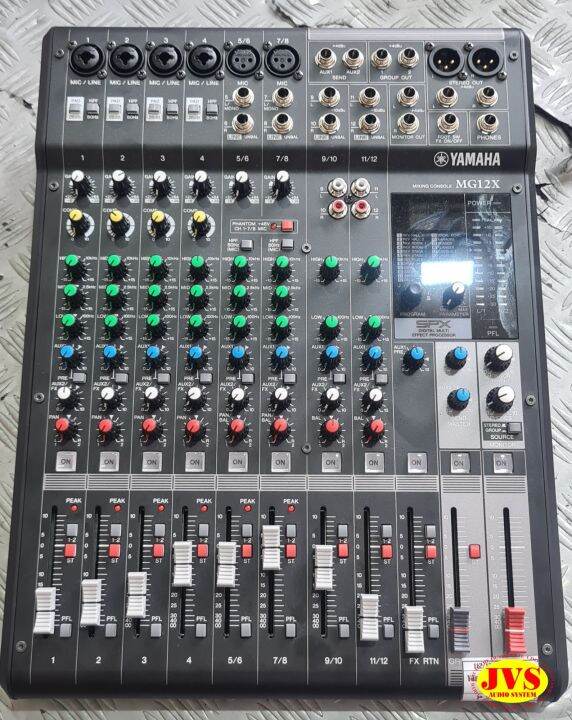 Yamaha MG12X 12 Channels Analog Mixer - Original | Lazada PH