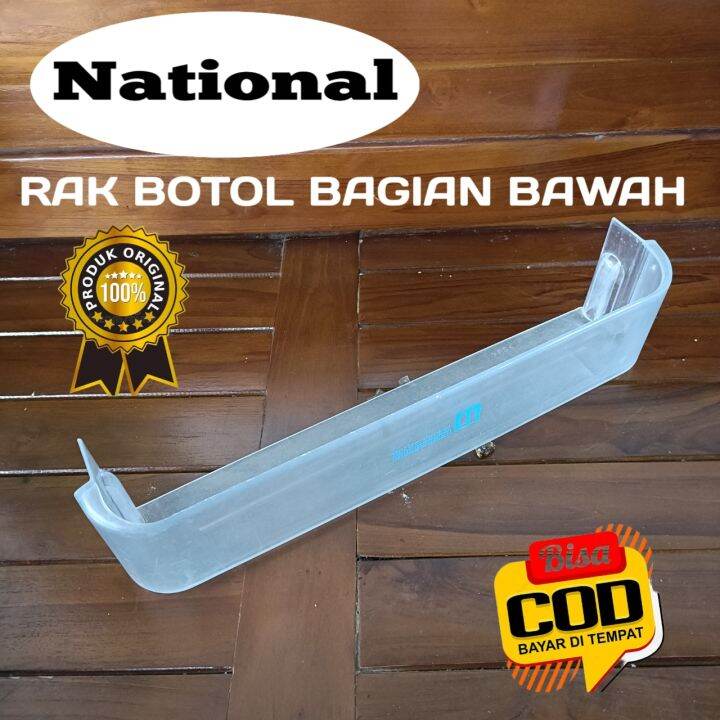 RAK BOTOL KULKAS NATIONAL KULKAS BAGIAN BAWAH ORIGINAL | Lazada Indonesia