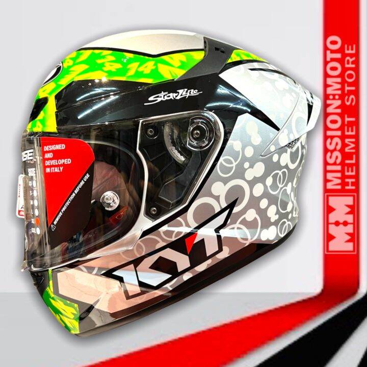 KYT TT-Course ARBOLINO / Full Face Single Visor | Lazada PH