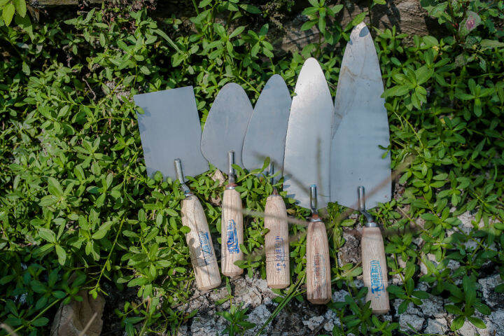 sendok semen/cetok galur asli keling 4/bahan plat baja asli tidak mudah ...