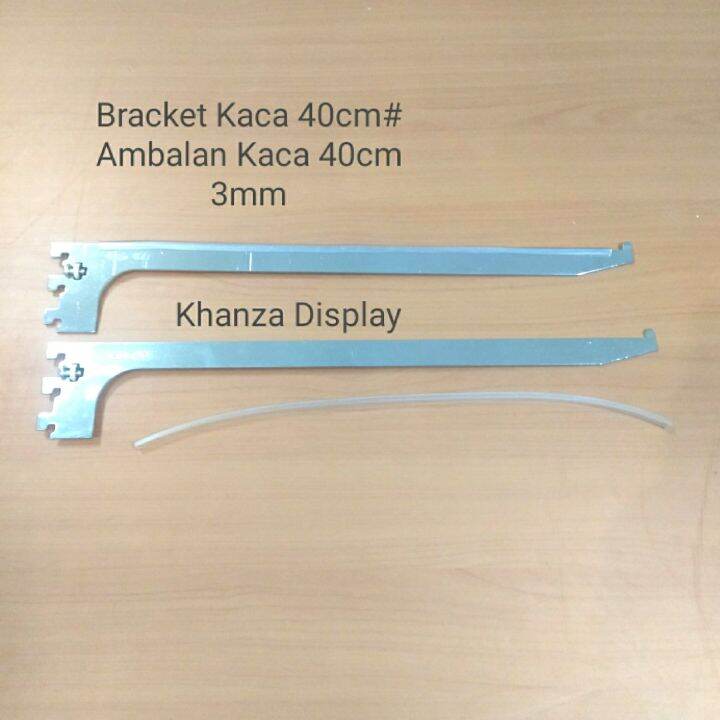 Baracket Kaca/Ambalan Kaca 40cm 3mm | Lazada Indonesia