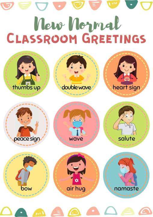 CLASSROOM GREETINGS LAMINATED A4 | Lazada PH