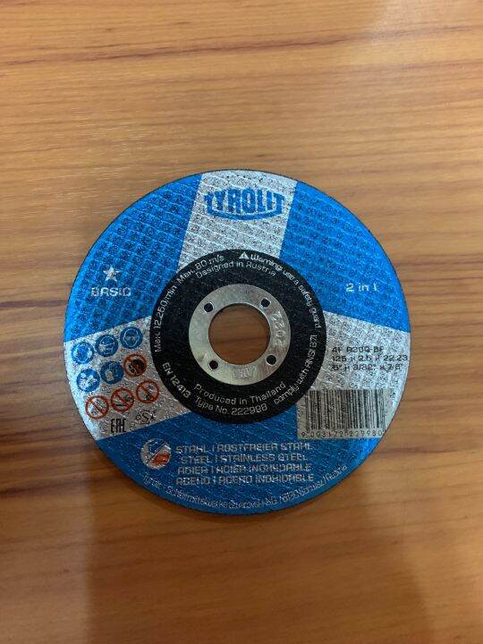 ORIGINAL TYROLIT Basic Cutting Disc 5" [GENUINE] (SOLD PER PIECE ...