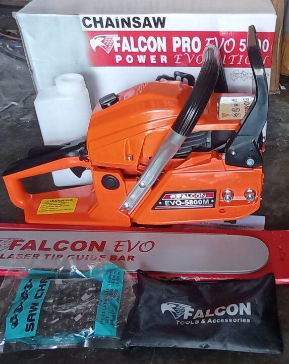 Chainsaw FALCON PRO EVO 5800 22" LASERTIP | Lazada Indonesia