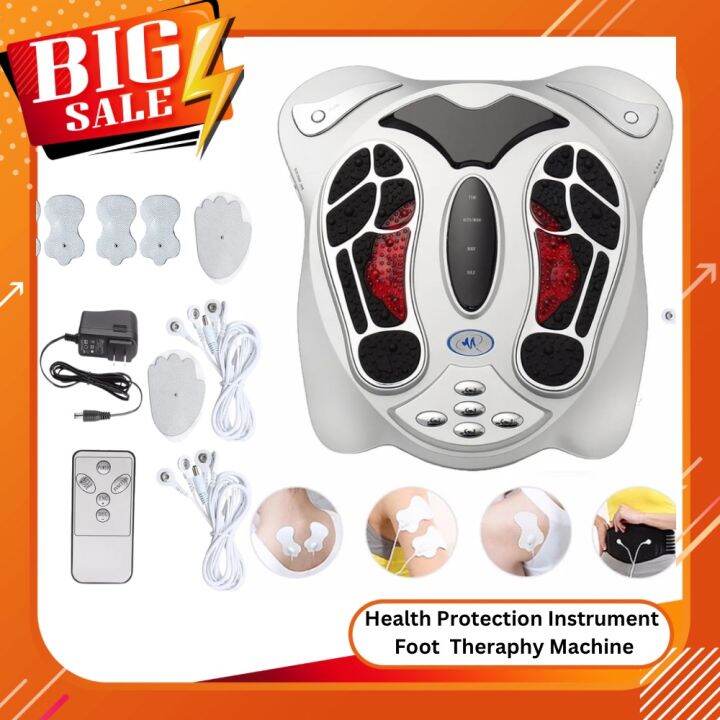 Health Protection Instrument Electric Foot Massager Theraphy Machine ...