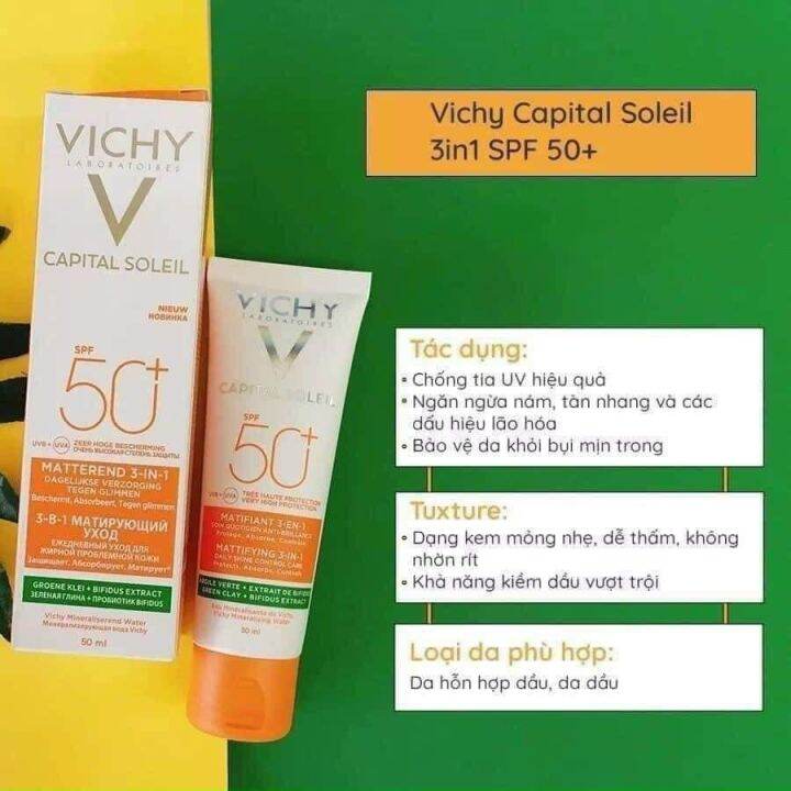 Kem chống nắng Vichy Capital Soleil 50ml | Lazada.vn