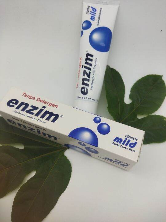 Pasta Gigi Enzim Tanpa Detergen Odol Enzim Classic mild Pasta Gigi ...