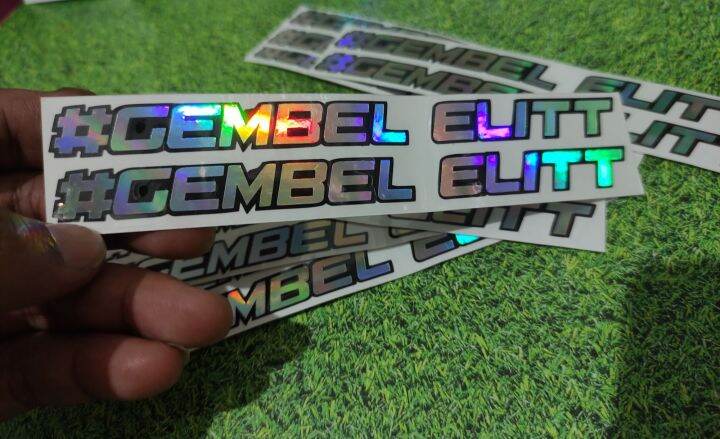 sticker cutting kata lucu stiker cutting gembel elit variasi mobil ...