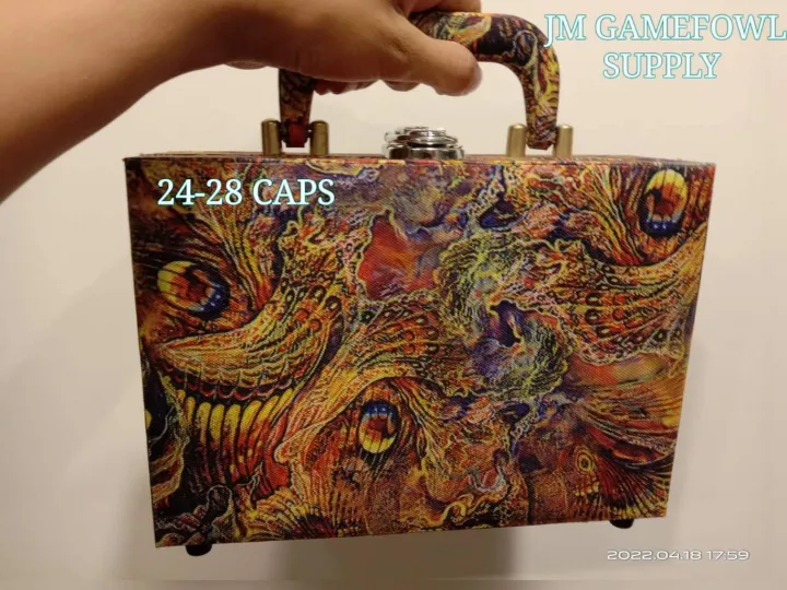 TARI BOX HARD CASE 24 TO 28 CAPACITY WITH FIBERGLASS (ASSORTED DESIGN ...