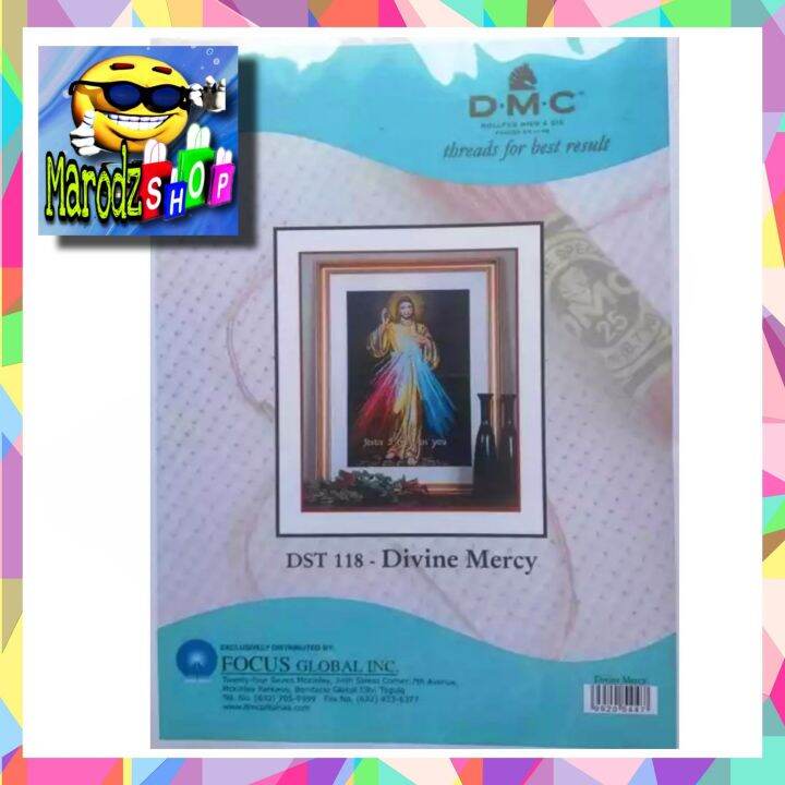 DIVINE MERCY / CROSS STITCH PATTERN / DMC PATTERN | Lazada PH