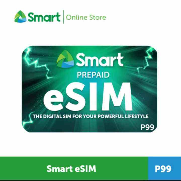 SMART ESIM PREPAID LOAD CARD 100/300/500 GLOBE 100 LOAD CARD | Lazada PH