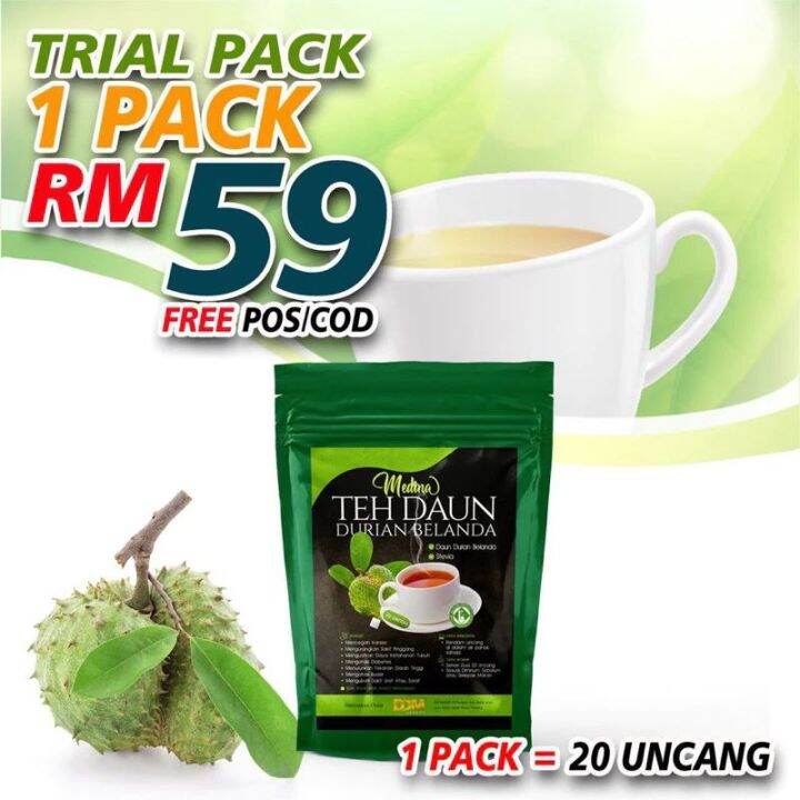 PROMO TEH DURIAN BELANDA 10001 KHASIAT ORIGINAL HQ | Lazada