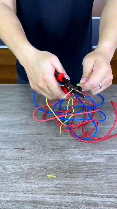 7-in-1 Multipurpose Wire Stripper Stripper Wire Striper Cutter Wire ...