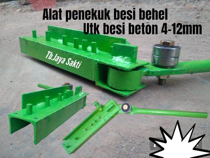 alat bending besi beton4-12mm,alat penekuk besi praktis | Lazada Indonesia