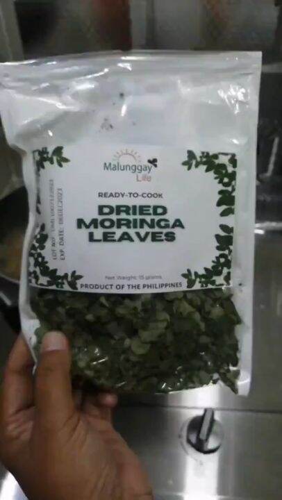 Malunggay Leaves (Dried) /Pure Locally-Grown/Farm-grown Natural Organic ...