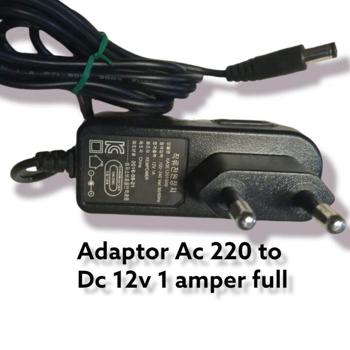 adaptor power supply cctv 12v 1A amper full | Lazada Indonesia