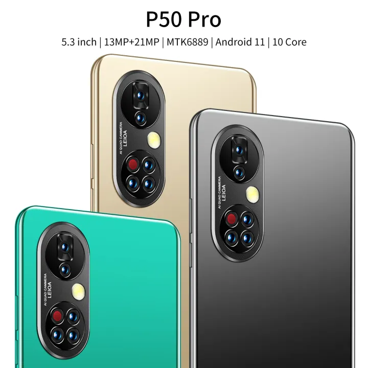 Cellphone Original 5G Mobile Phone Huawei P50 5G Smartphone 6.8 inch Big Screen Big Battery HD ...