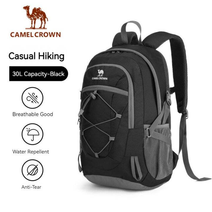 CAMELCROWN 30L Outdoor Backpack Ultralight Hiking Bag Camping Travel Comfortable Daypack | Lazada PH