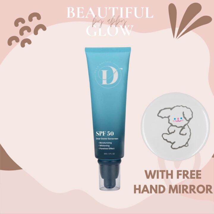 Dear Doctor Sunscreen SPF50 | Lazada PH