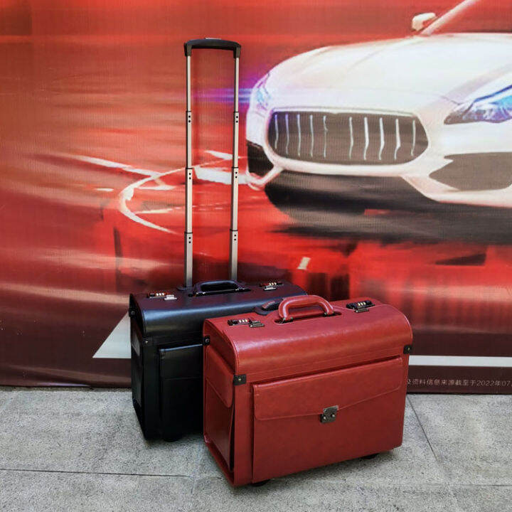 Stewardess Trolley Case 18-Inch Business Captain Flight Flight Case KTV ...