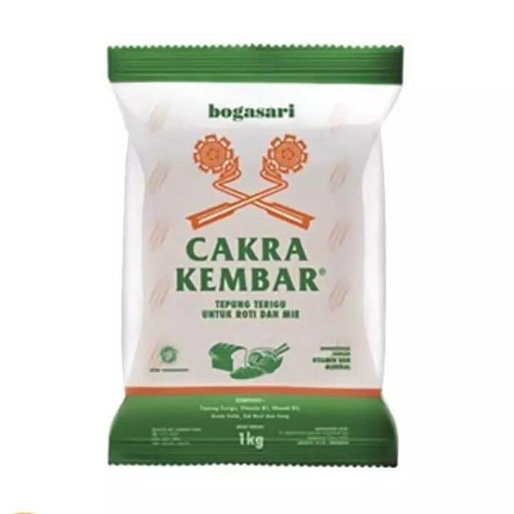 Bogasari Tepung Terigu Cakra Kembar Ekonomis 1kg | Lazada Indonesia