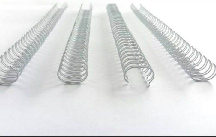 Ring Jilid Kawat Nomor 6 Spiral 3/8 A4 35 Lubang Pitch 3:1 10mm 65 ...