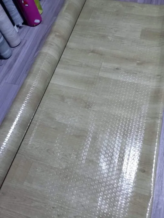 cream wood design rubberized linoleum/floor matting/renolium | Lazada PH