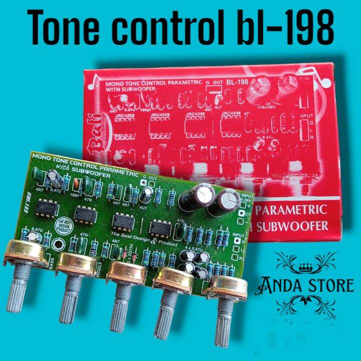TONE CONTROL PARAMETRIC MONO BL 198 HIFI MONO TONE CONTROL PARAMETRIC ...