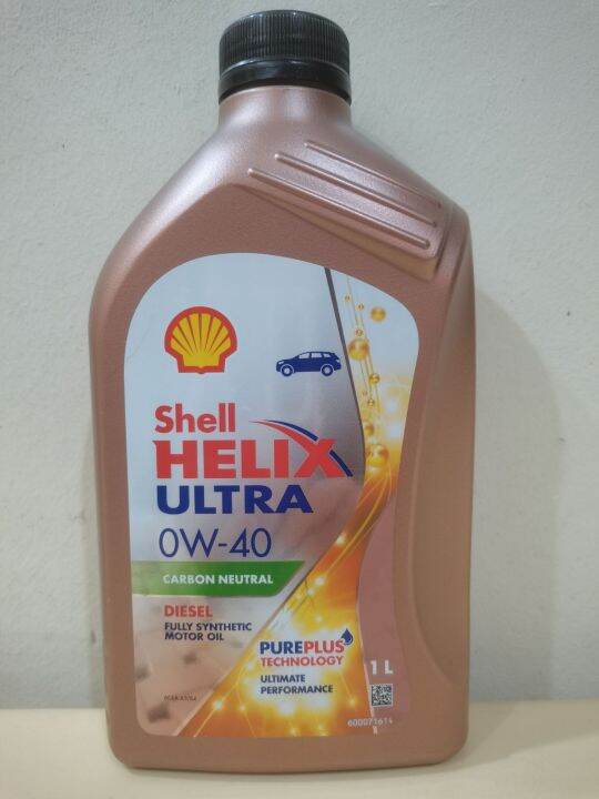 Shell Helix Ultra 0w-40 Carbon Neutral Diesel Fully Synthetic 1L ...