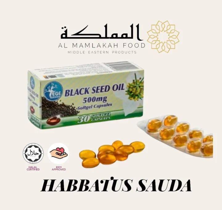 HABBATUS SAUDA CAPSULE (30 CAPSULE)/KAPSUL HABBATUS SAUDA (500MG 30 ...