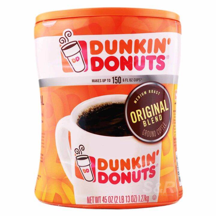 Dunkin Donuts Medium Roast Original Blend Ground Coffee 1.27kg | Lazada PH