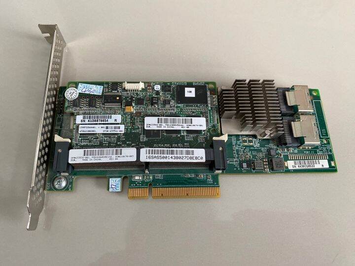 การ์ด Raid controller HP Smart Array P420/1GB FBWC 6Gb 2-Ports LP PCIe ...
