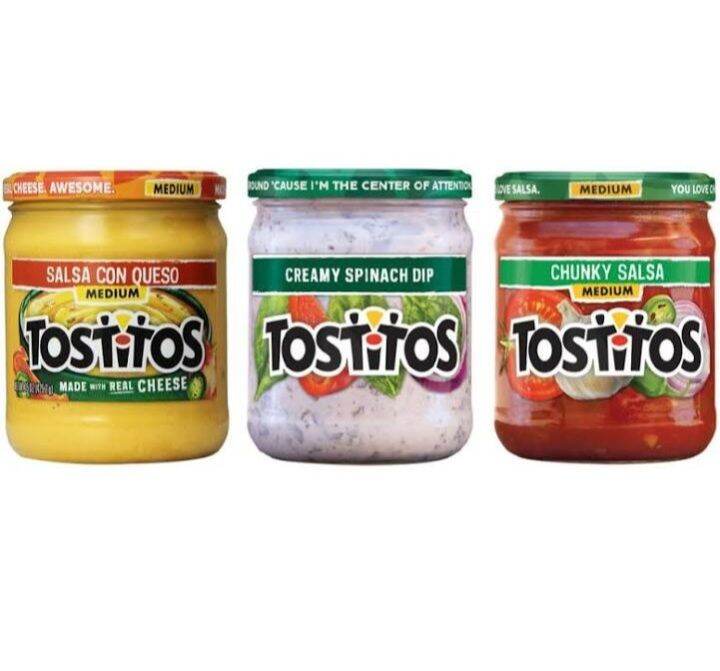 Tostitos Dips Tortilla Spinach Dip Chunky Salsa Con Queso 425g | Lazada PH