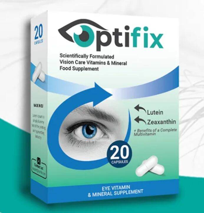 Optifix Capsules Authentic - Eye and Vision Care | Lazada PH