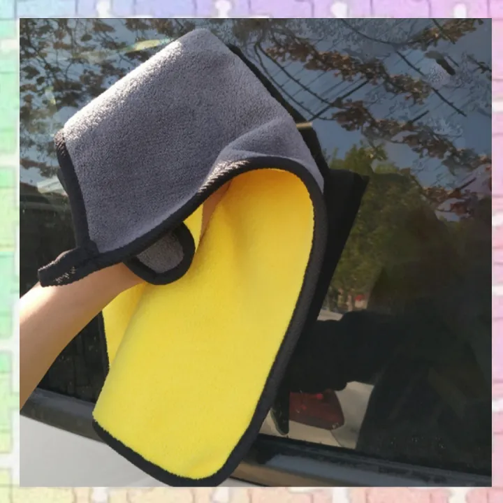 Car Washing Cloth Detailing Microfiber Towel Kain Cuci Kereta | Lazada