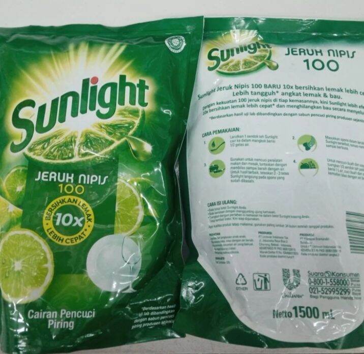 sunlight jeruk nipis 1500ml | Lazada Indonesia