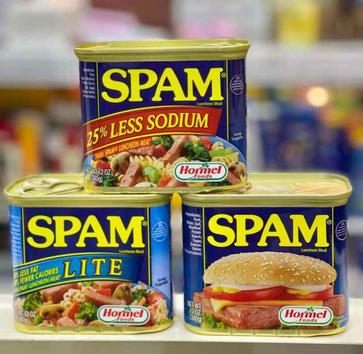 luncheon meat SPAM / TULIP / CHEF'S CHOICE 340grams each | Lazada PH